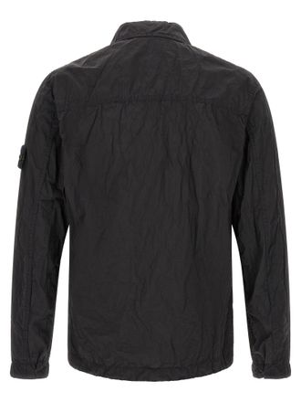 Stone Island Technical Polyamide Overshirt - Black