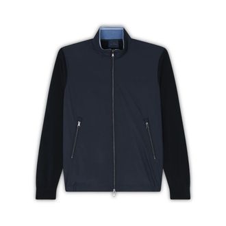 Paul & Shark Hybrid Zip-Up Cardigan - - Jackets - Herren - Blau - L