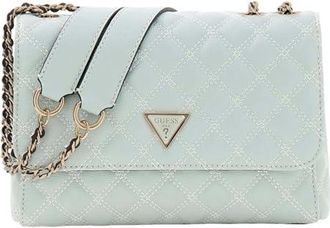 Guess sac &agrave; &eacute;paule bandouli&egrave;re Giully II 2 Compartment Convertible Flap Light Sage menthe