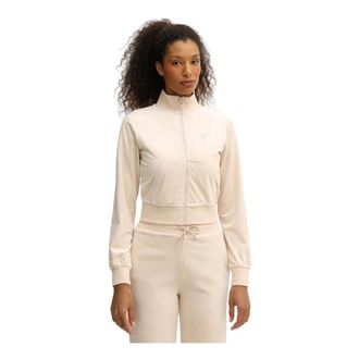 Guess Couture Full Zip Sweatshirt - - Sweatshirts & Hoodies - Damen - Beige - XL