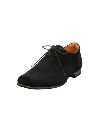 Think Think GURU Herren chromfrei gegerbte nachhaltige Halbschuhe, SCHWARZ 0020, 45.5 EU