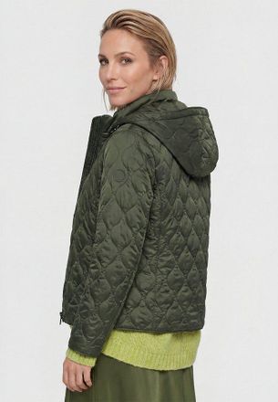 Olsen Outdoorjacke mit Steppstruktur und abnehmbarer Kapuze