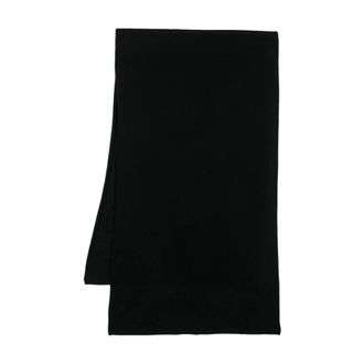 Allude Flachgestrickter Schal - - Accessories - Damen - Schwarzk - ONE SIZE