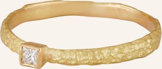 Elhanati Elhanati Ring Monochrome Petite Mit Diamant gold