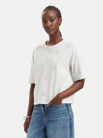 Guess T-Shirt V6GI18 K2985 Creme Regular Fit