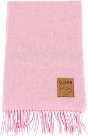 Ganni Femme, Accessoires, Rose, Taille: ONE Size Scarf