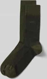 HUGO BOSS Str&uuml;mpfe aus Baumwoll-Mix im 2er-Pack