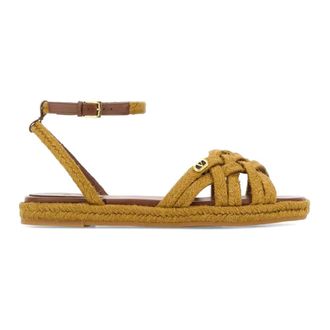 Valentino Garavani Raffia Sandalen - - Shoes - Damen - Beige - 40 EU