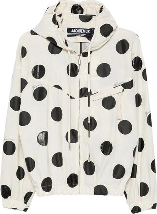 Jacquemus Polka-dot Hooded Jacket