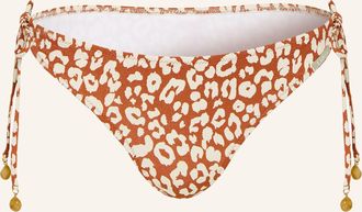Lidea Lidea Triangel-Bikini-Slip Gilded Wild Mit Glitzergarn rot