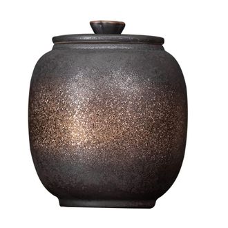 UPKOCH Ceramic Tea Canister Mit Luftdichtem Verschluss Eleganter Teedosen Organizer F&uuml;r Lose Teebl&auml;tter Bohnen Und F&uuml;r Zuhause Und Teeshops