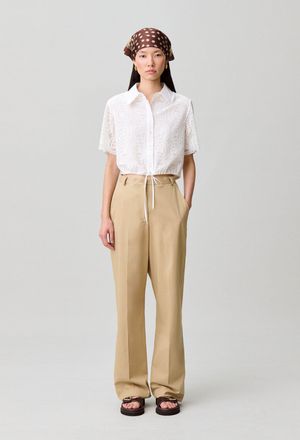 Claudie Pierlot Chemise dentelle courte