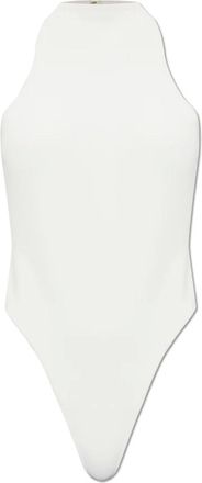 Cult Gaia Femme, Tops, Beige, Taille: 38 FR Cassius Bodysuit