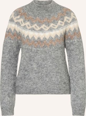 Darling Harbour Darling Harbour Pullover Mit Alpaka grau
