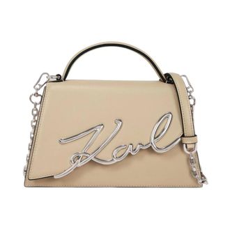 Karl Lagerfeld Femme, Sacs, Beige, Taille: ONE Size Sac &agrave; main Dallam