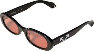 Off-white unisex, Accessoires, Noir, Taille: 54 MM Lunettes de soleil Adams