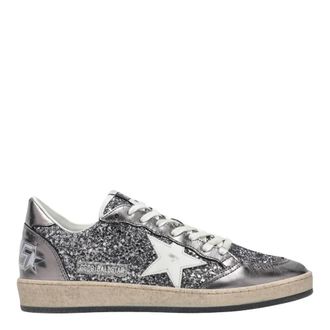 Golden Goose Femme, Chaussures, Gris, Taille: 40 EU Ball Star Glittered Baskets