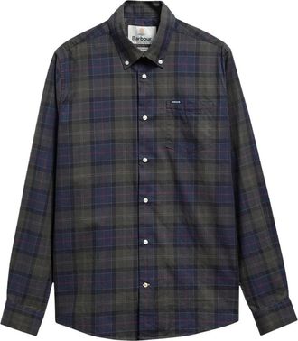 Barbour Wetheram Tailored Shirt - - Shirts - Herren - Gr&uuml;n - XL