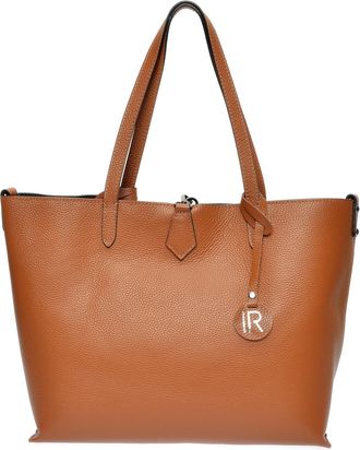 Isabella Rhea Braune Lederhandtasche