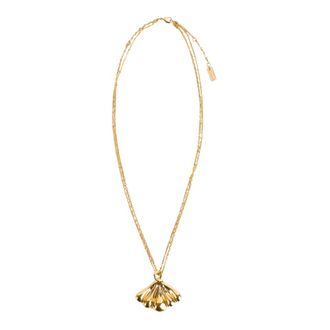 Chlo&eacute; Zweifarbige Messing-Anh&auml;nger-Halskette Gold-Silber - - Accessories - Damen - Gelb - ONE SIZE