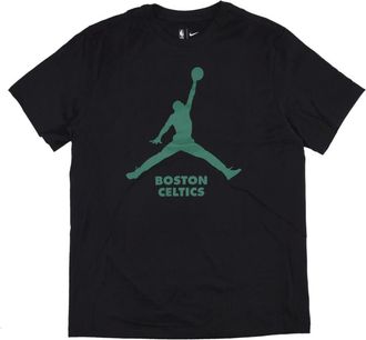 Nike Jordan Boston Celtics Logo Tee Schwarz - - Sport - Herren - Schwarzk - XL