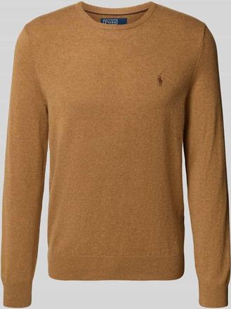 Polo Ralph Lauren Strickpullover mit gerippten Abschlüssen