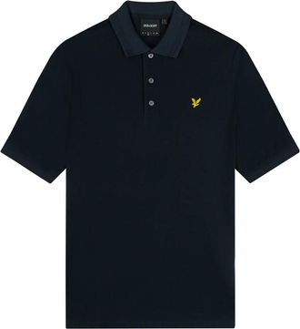 Lyle & Scott Homme, Tops, Bleu, Taille: S Rally Tipped Polo