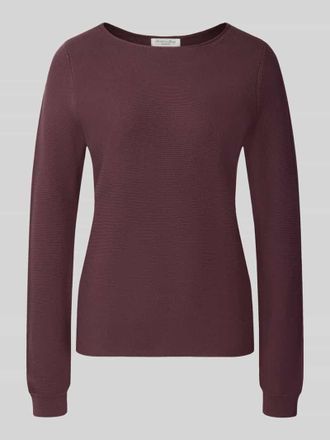 Christian Berg Pullover aus reiner Baumwolle in Strick-Optik