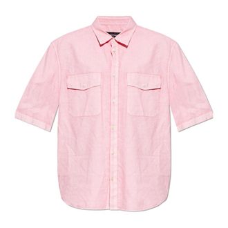 Dsquared2 Homme, Chemises, Rose, Taille: XS Pocket Shirt