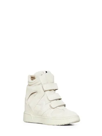 Isabel Marant High-Top Sneaker - White