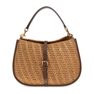 Etro Pony Maxi Schultertasche - - Bags - Damen - Beige - ONE SIZE