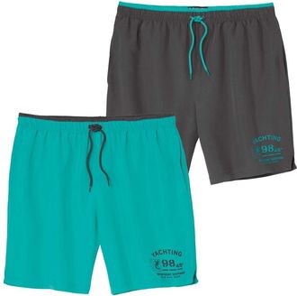 Atlasformen 2er-Pack Badeshorts - XXL