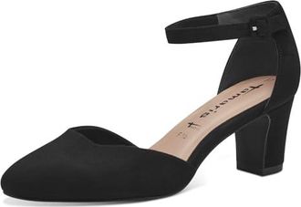 Tamaris Femme 1-24412-41 Escarpins à Barrettes, Black, 37 EU