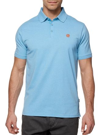 Indicode Herren INTorrance Poloshirt aus Baumwollmischung | Herrenpoloshirt Polokragen Baumwollshirt Alaska Blue, XXL