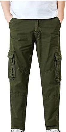 Generic Pantalon Jogging Homme Coton Pantalons de Sport D&eacute;contract&eacute; Pantalon de Loisirs Mode Homme avec Poches et Liens Pantalon Salopette Style Casual