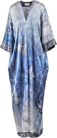 Pierre-Louis Mascia Femme, Robes, Bleu, Taille: 40 FR Aloe Shirt Dress