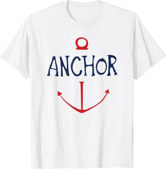 OnePiece Sketch Anchor Simple T-Shirt