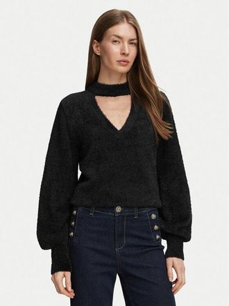 Guess Pullover W6BR74 Z1761 Schwarz Regular Fit