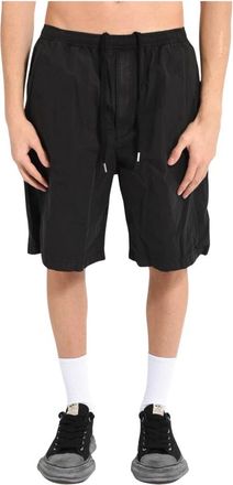 Miharayasuhiro Mihara Yasuhiro, Homme, Shorts, Noir, Taille: XL Short Typewriter Cloth
