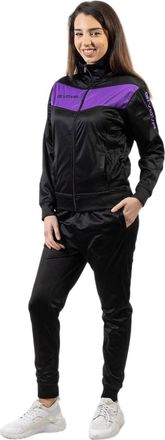 Givova Unisex Surv&ecirc;tement Visa Melange Jogginganzug, NOIR/VIOLET 4S