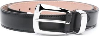 Khaite Kalbslederg&uuml;rtel mit spitz zulaufendem Ende - - Accessories - Damen - Schwarzk - 75 CM