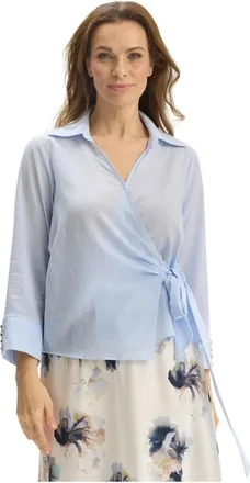 In Front IN Front, Femme, Blouses et Chemises, Bleu, Taille: 44 FR Blouse
