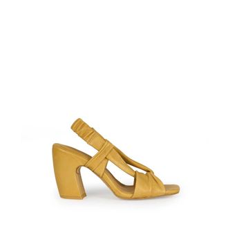 Cortana Senfgelbe Ledersandale - - Shoes - Damen - Gelb - 40 EU