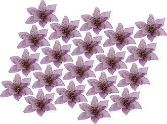 DOITOOL 30st&uuml;cke Kreative Dekorative Kunstblumen Blumendekoration f&uuml;r Zuhause Weihnachtsblumen Partyblumendekoration