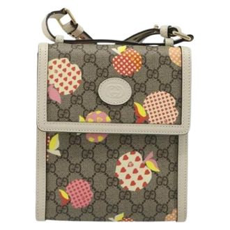 Gucci Sac bandouli&egrave;re Pre-owned - Femme - Pre-owned - Beige - Taille: ONE Size