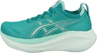 Asics Femme Gel-Nimbus 27 Sneaker, Wave Teal/Illuminate Mint, 39.5 EU