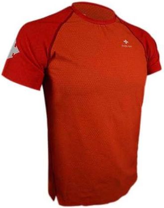 Raidlight Ripstretch Eco Dry T-Shirt pour Homme, 358 Neo Rouge, L
