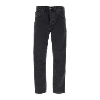 Carhartt Work in Progress Homme, Jeans, Gris, Taille: W31 Dark Grey Denim Newel Pant Jeans