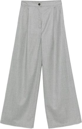 Barba pantalon à coupe droite - Gris