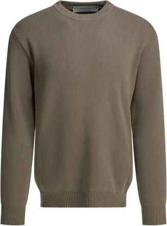 Golden Goose Homme, Pulls, Brun, Taille: S Journey Embroidered Rib Sweater